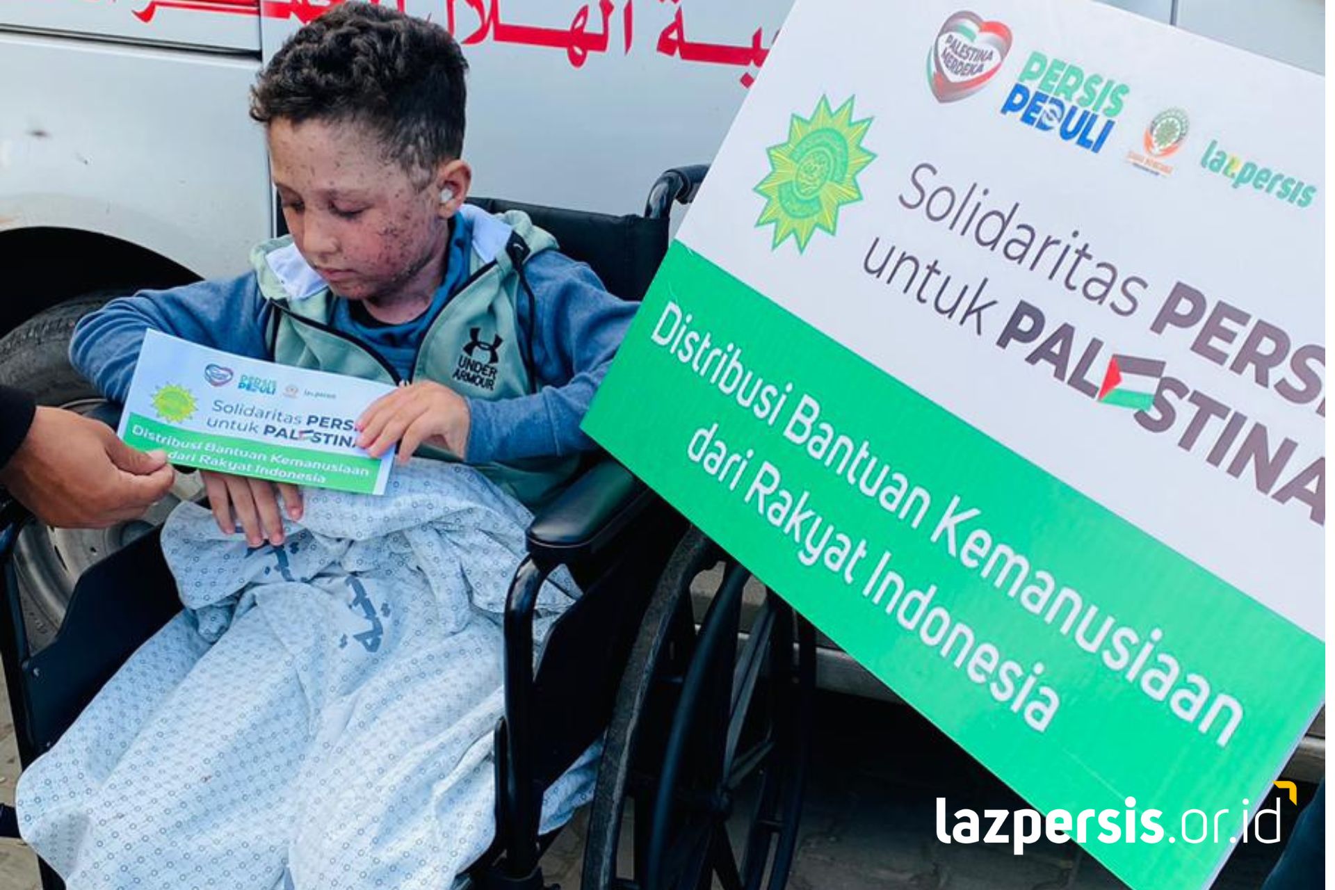 LAZ PERSIS : BANTUAN UNTUK ANAK-ANAK GAZA SUDAH DISALURKAN SECARA BERTAHAP